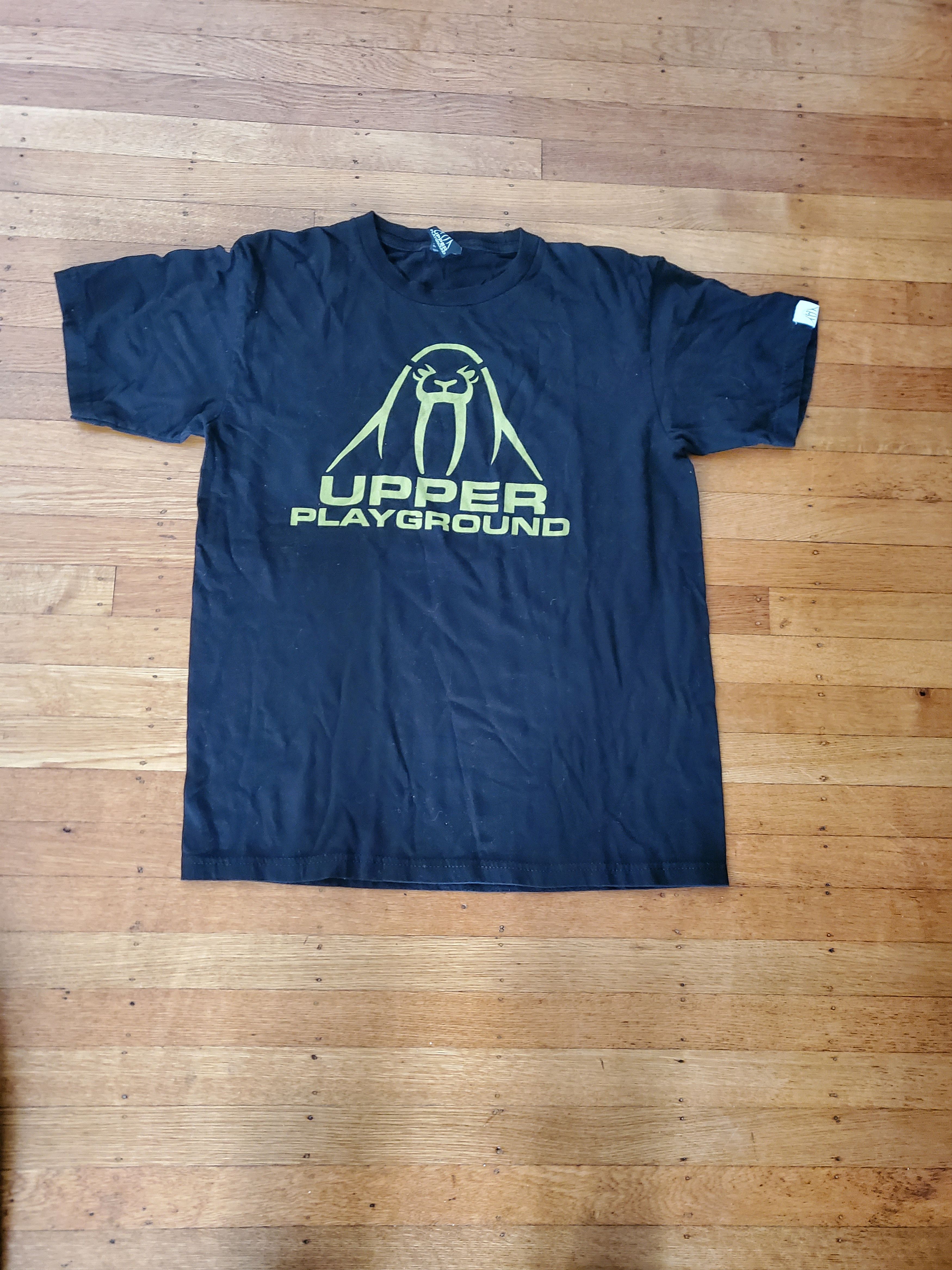 Upper Playground × Vintage Upper Playground walrus logo t shirt | Grailed
