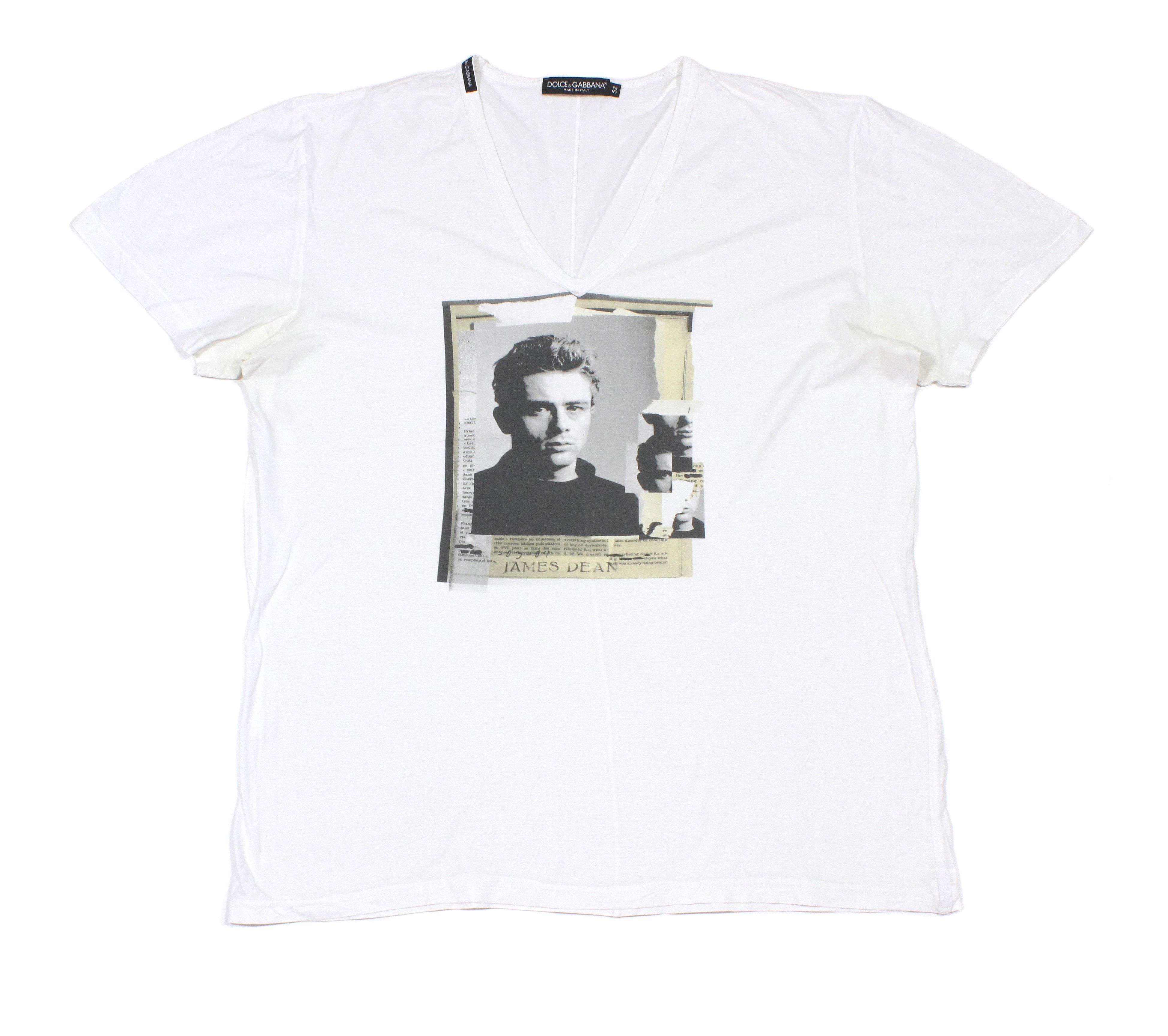 Dolce & Gabbana James Dean Big Logo T-Shirt | Grailed