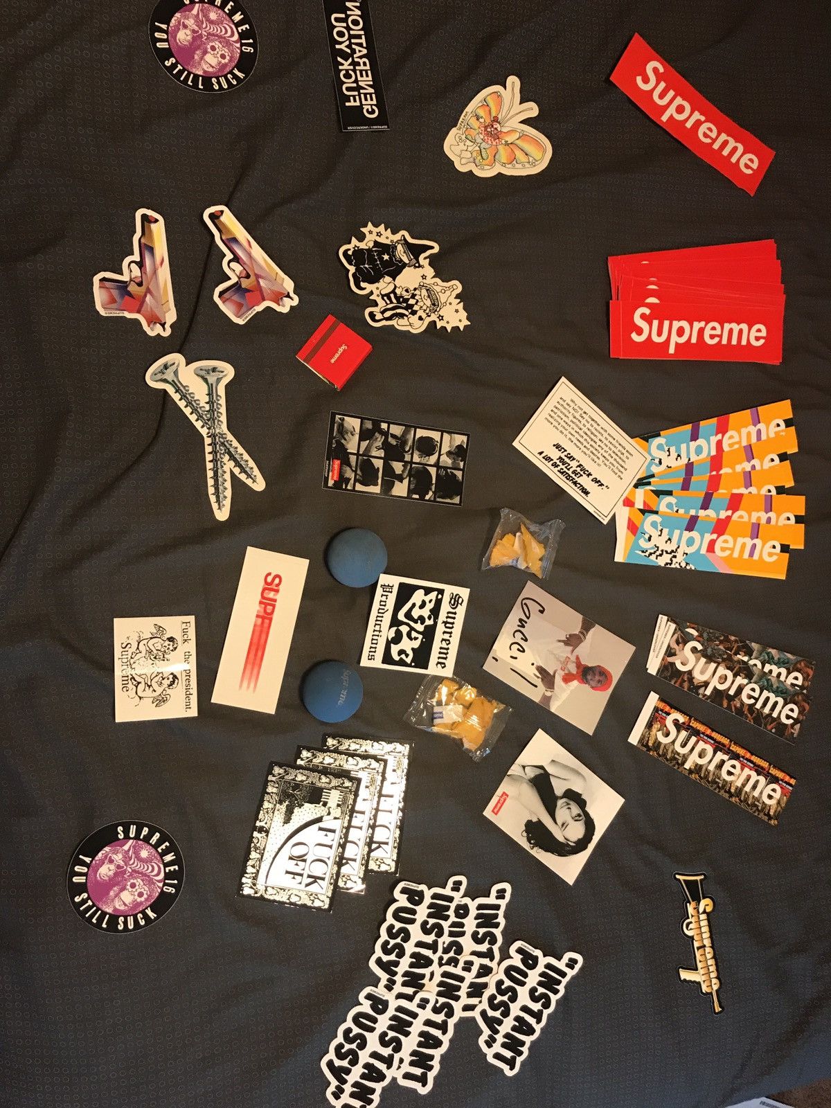Supreme Supreme Sticker Collection Bogo Mendini Gucci Undercover ...