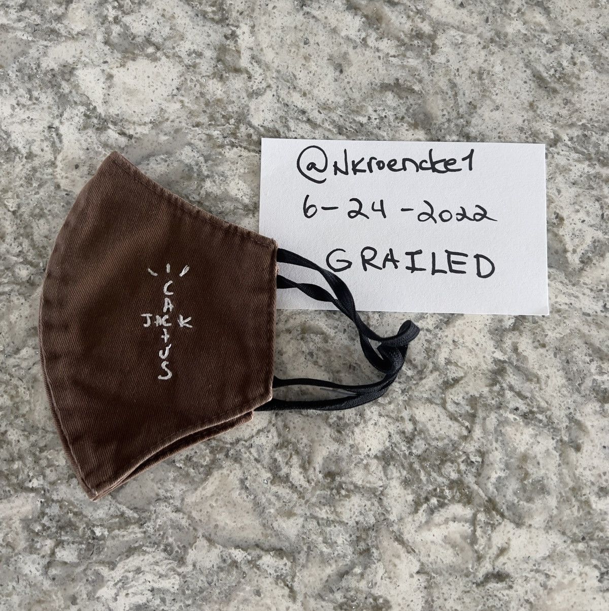 Travis Scott Travis Scott Cactus Jack Face Mask | Grailed