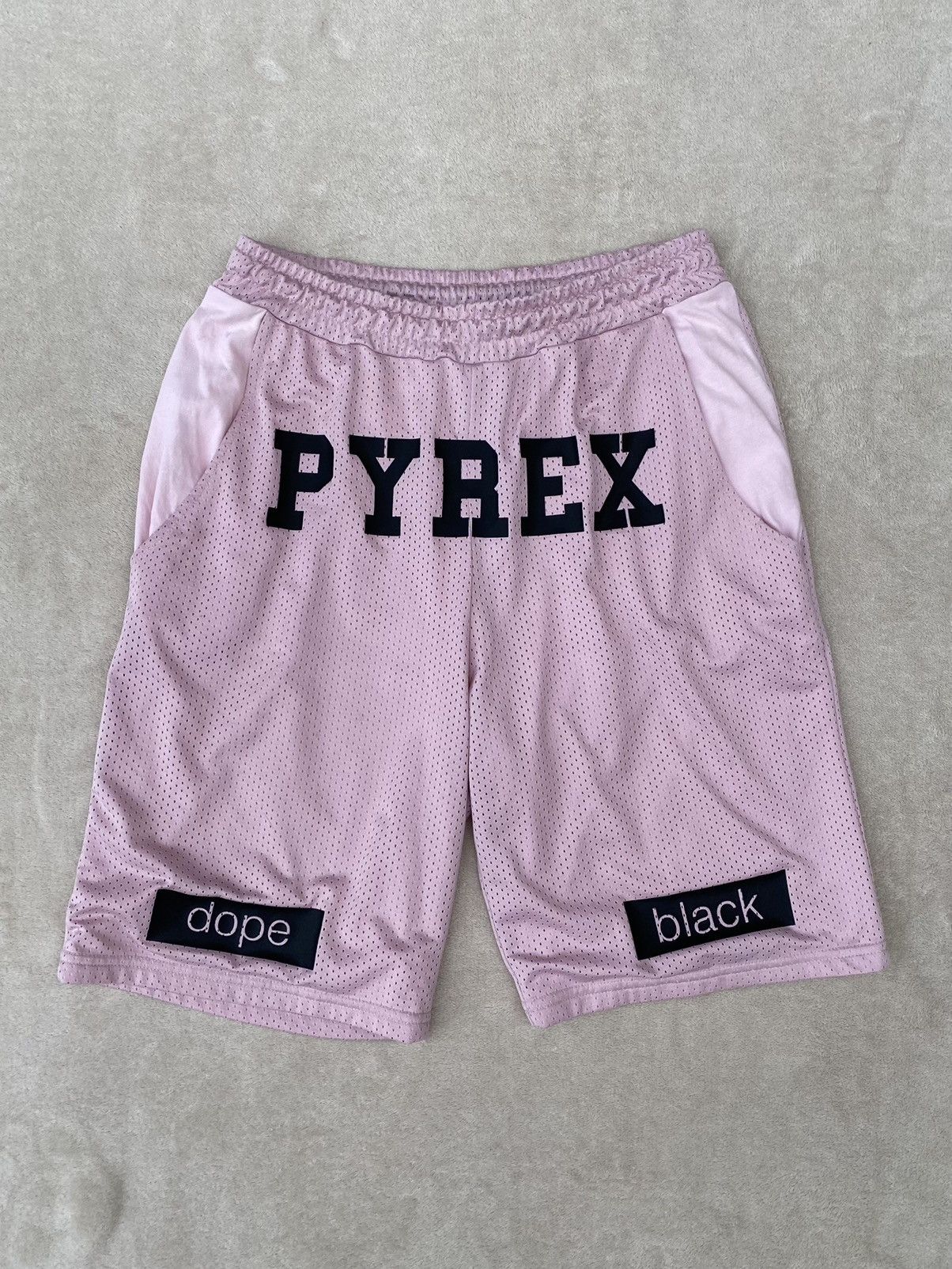 Pyrex Vision Pyrex big logo shorts | Grailed