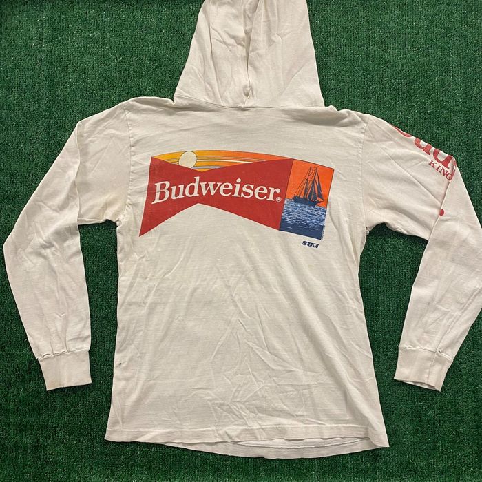 Vintage Budweiser Vintage 90s Beer Hoodie | Grailed