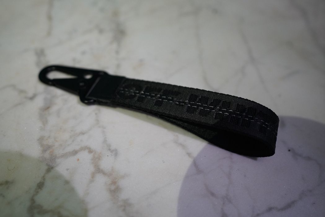 Custom Off White Belt Mini Industrial Key Chain 100% Authentic | Grailed