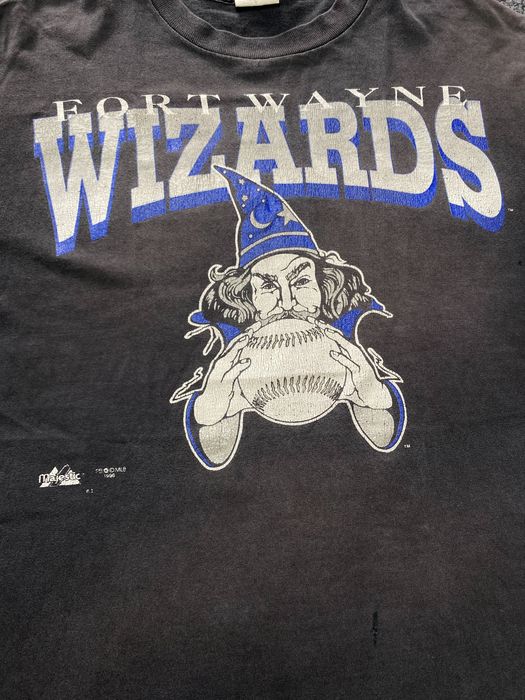 Vintage Vintage 1996 Fort Wayne Wizards MLB Majestic T-Shirt | Grailed