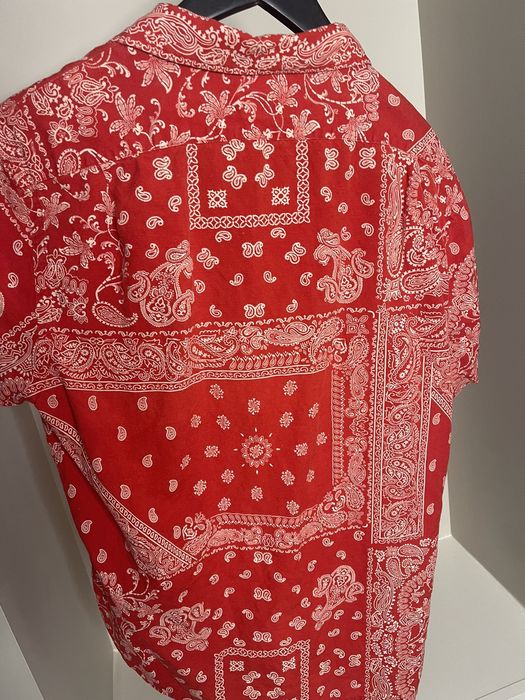 Polo Ralph Lauren Bandana silk button up polo | Grailed