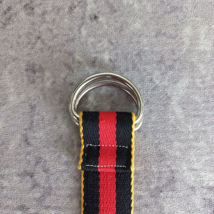 Streetwear Belgium flag stripes canvas webbing belt | Grailed