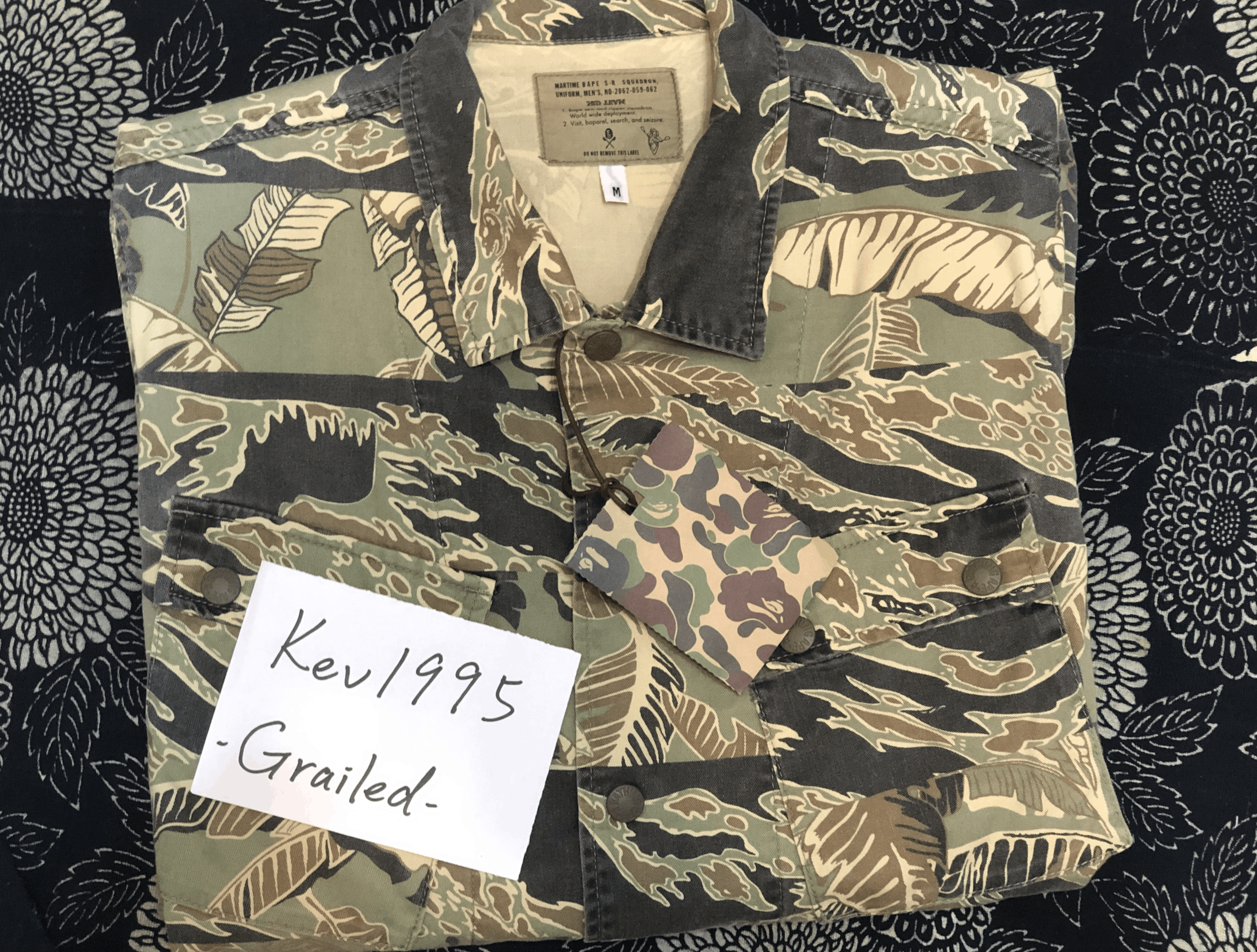Bape Bape Military Shirt Camouflage | Grailed