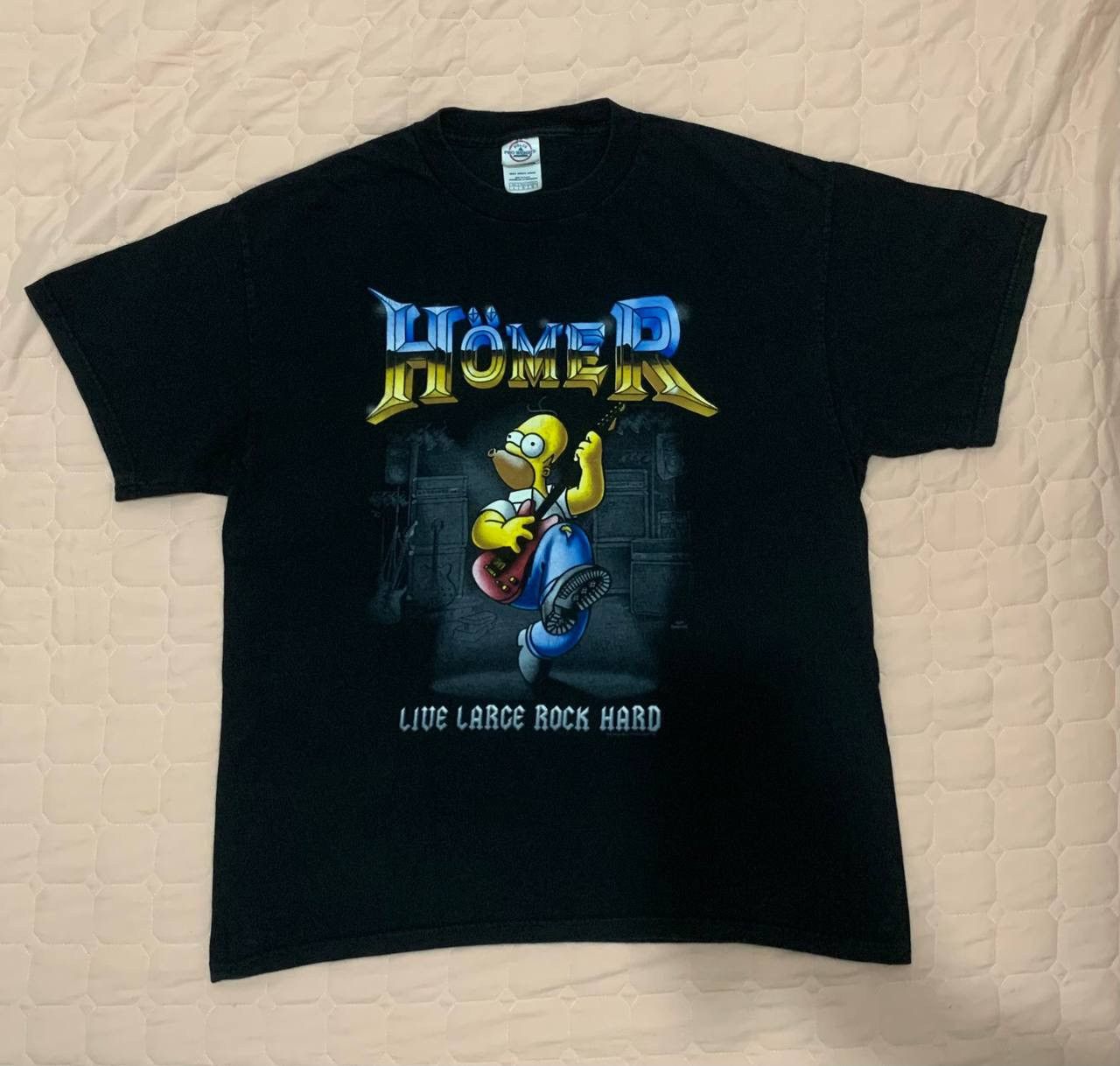 The Simpsons The Simpsons Homer Rock Hard | Grailed