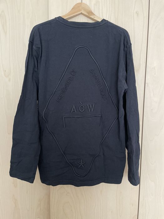 A Cold Wall A Cold Wall ACW Long sleeve Embroidered Logo T-Shirt | Grailed