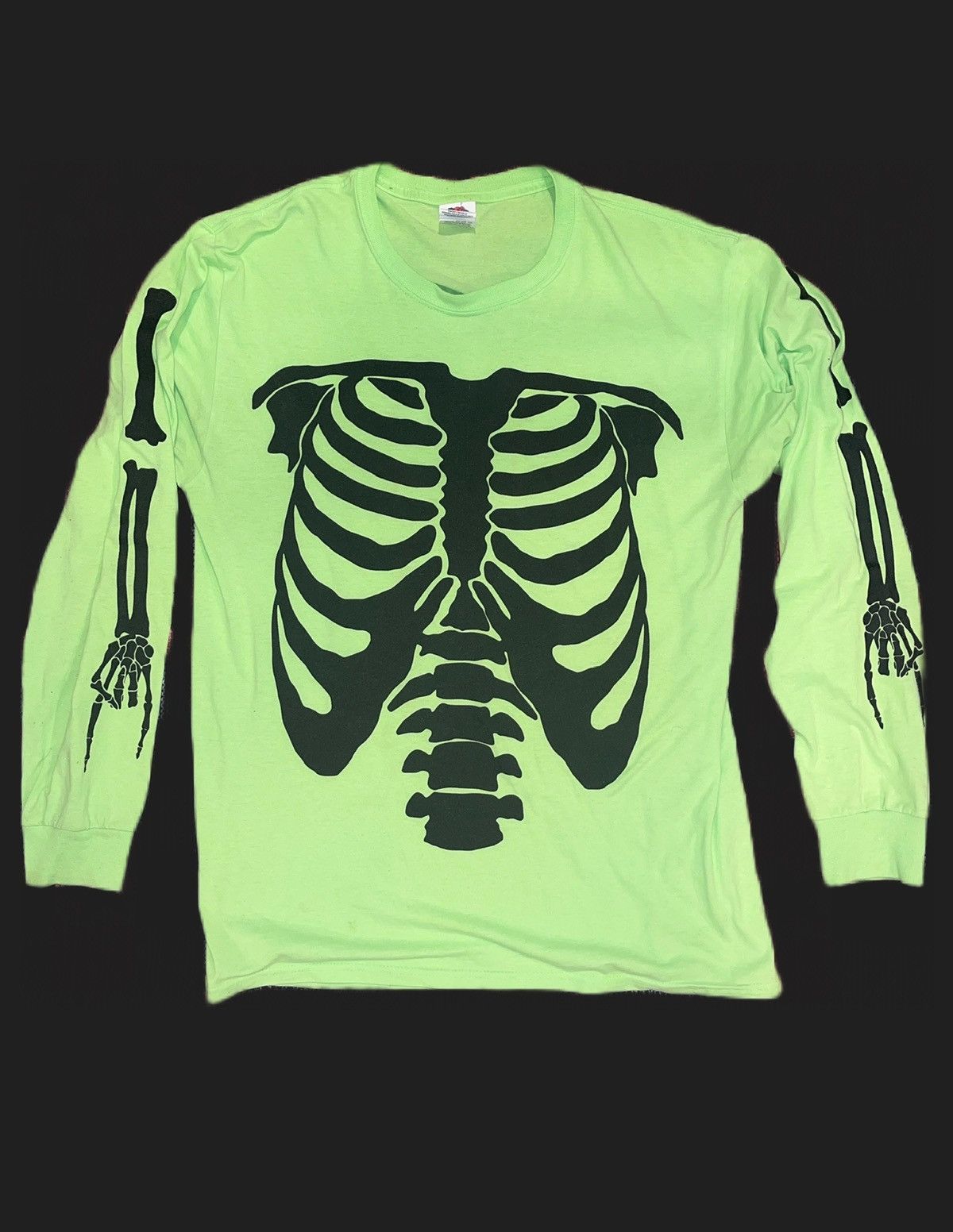 Playboi Carti × Streetwear Playboi carti die lit skeleton tee | Grailed