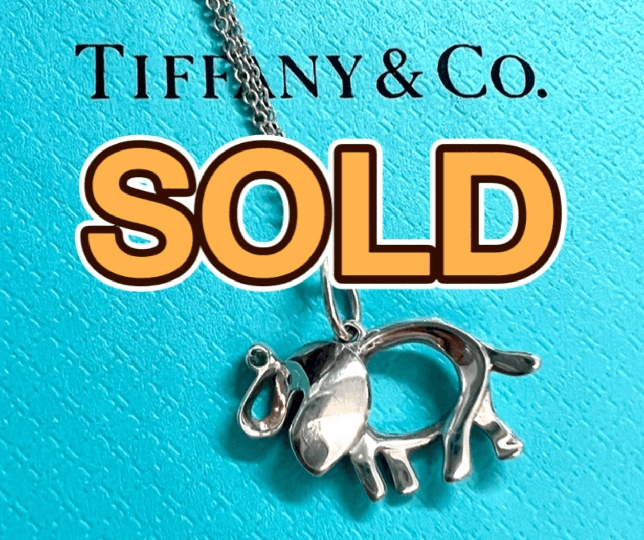 Tiffany & Co. RARE Tiffany & Co Tsavorite Save The Wild Elephant ...
