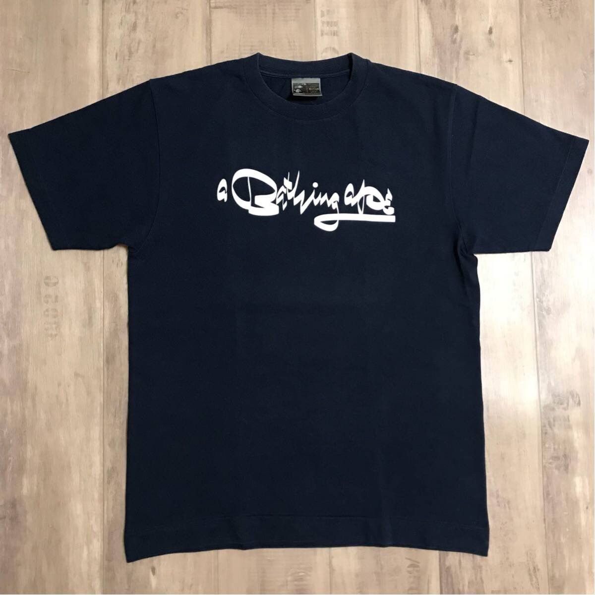 Bape BAPE x futura cursive logo T-shirt | Grailed