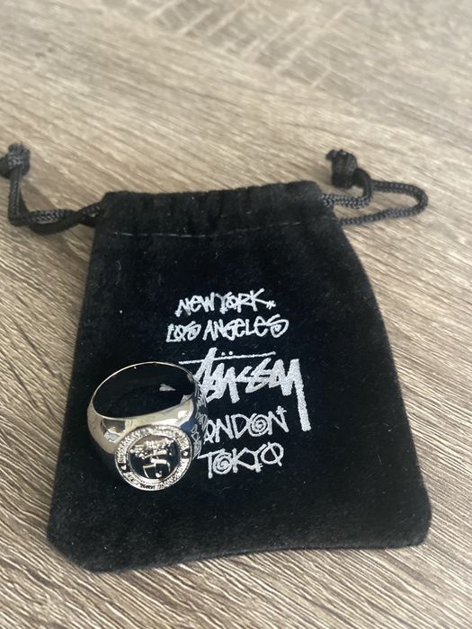 Stussy International Stussy Tribe S logo signet ring | Grailed