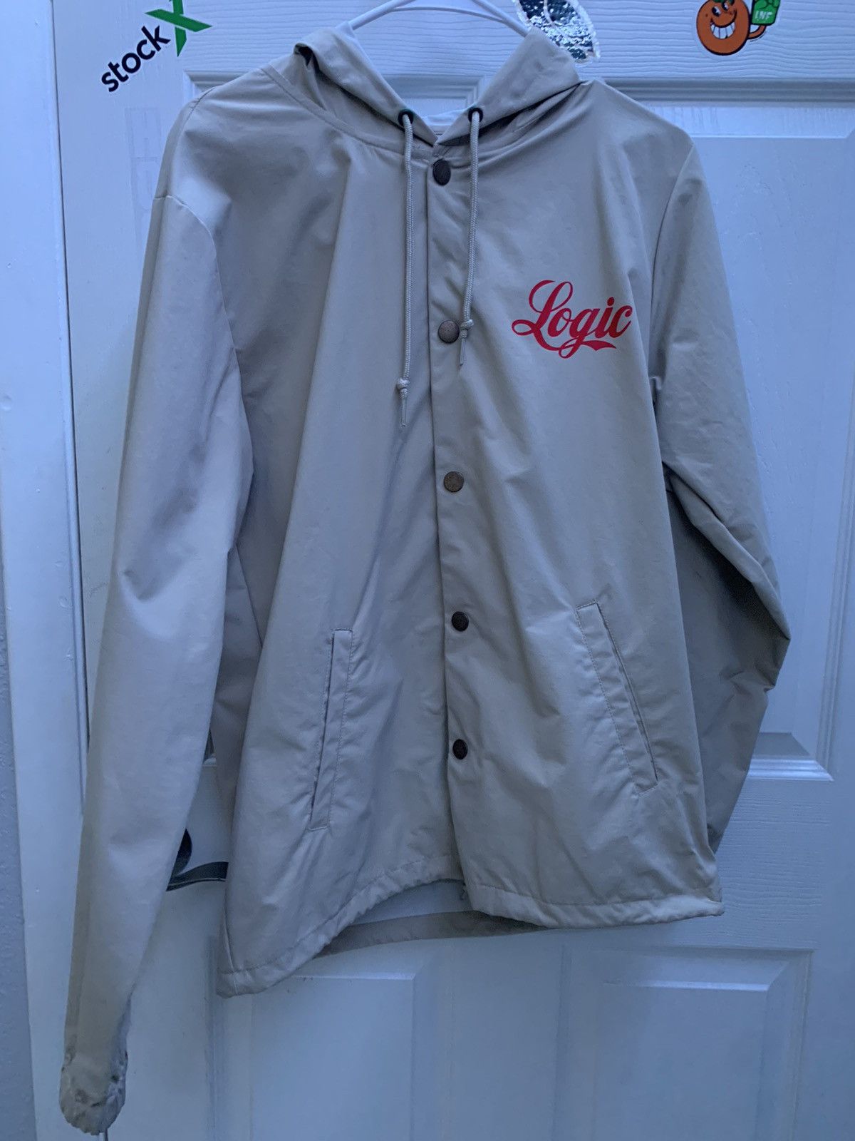 Logic Logic (Everybody) rain jacket | Grailed