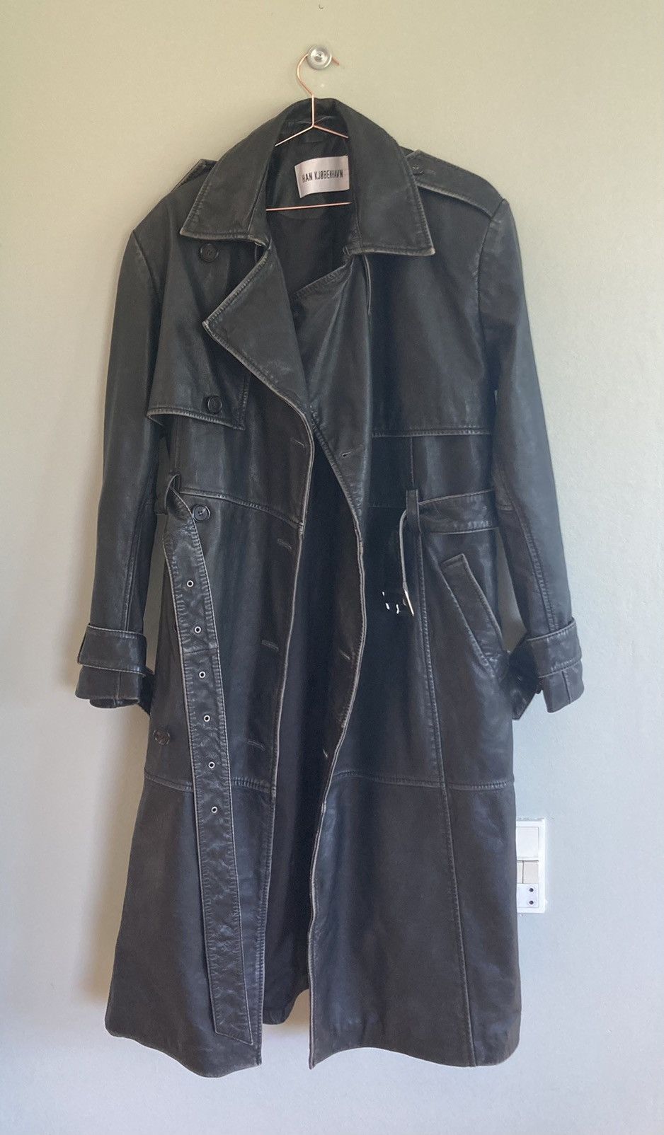 Han Kjobenhavn Han Kjøbenhavn Long Leather Coat | Grailed