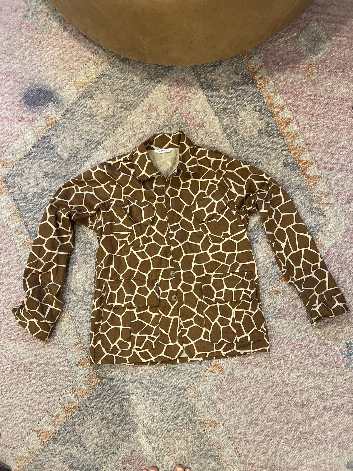 3sixteen 3sixteen BDU Giraffe Print Jacket | Grailed