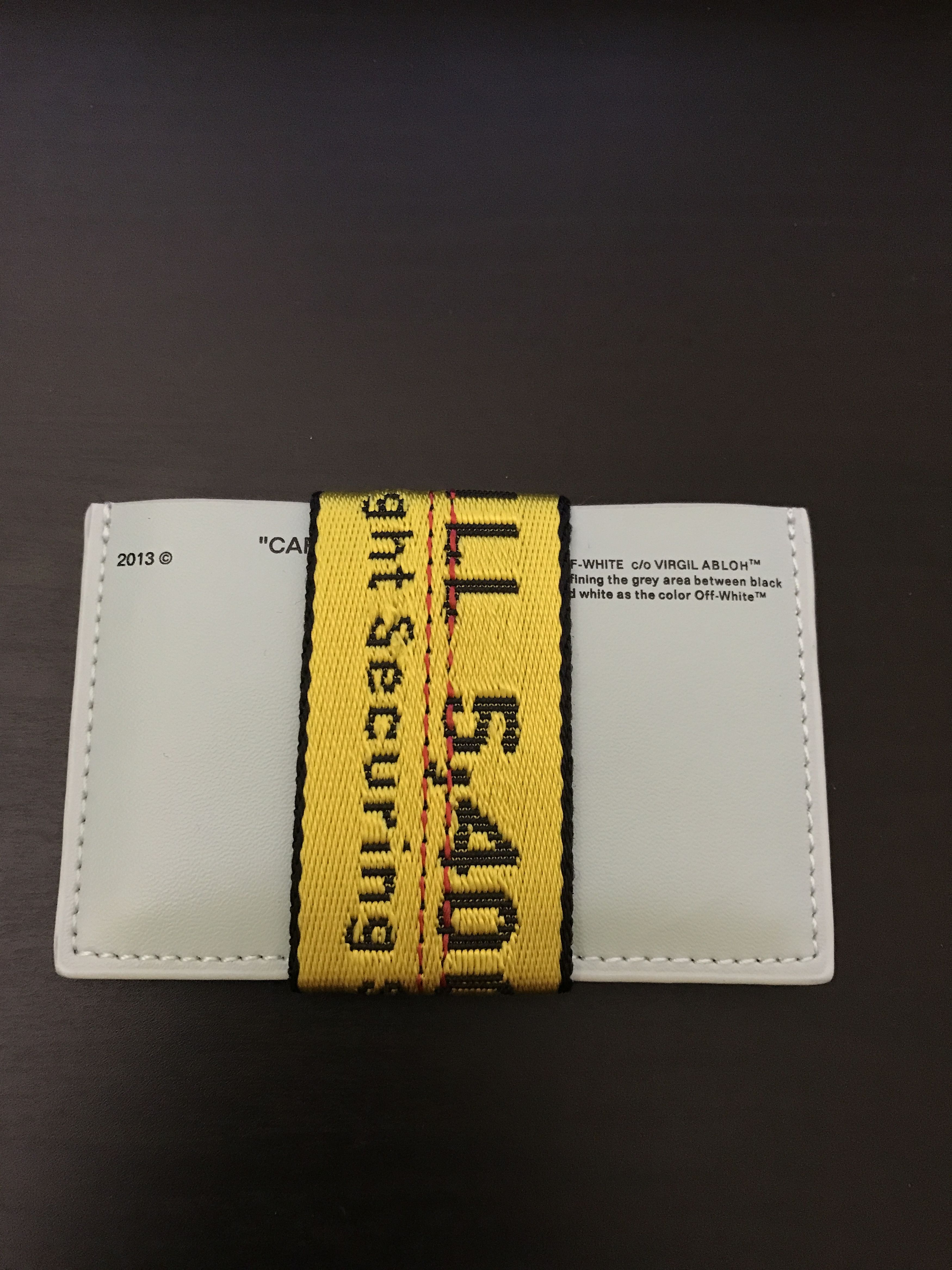 Off-White Card Holder | Grailed