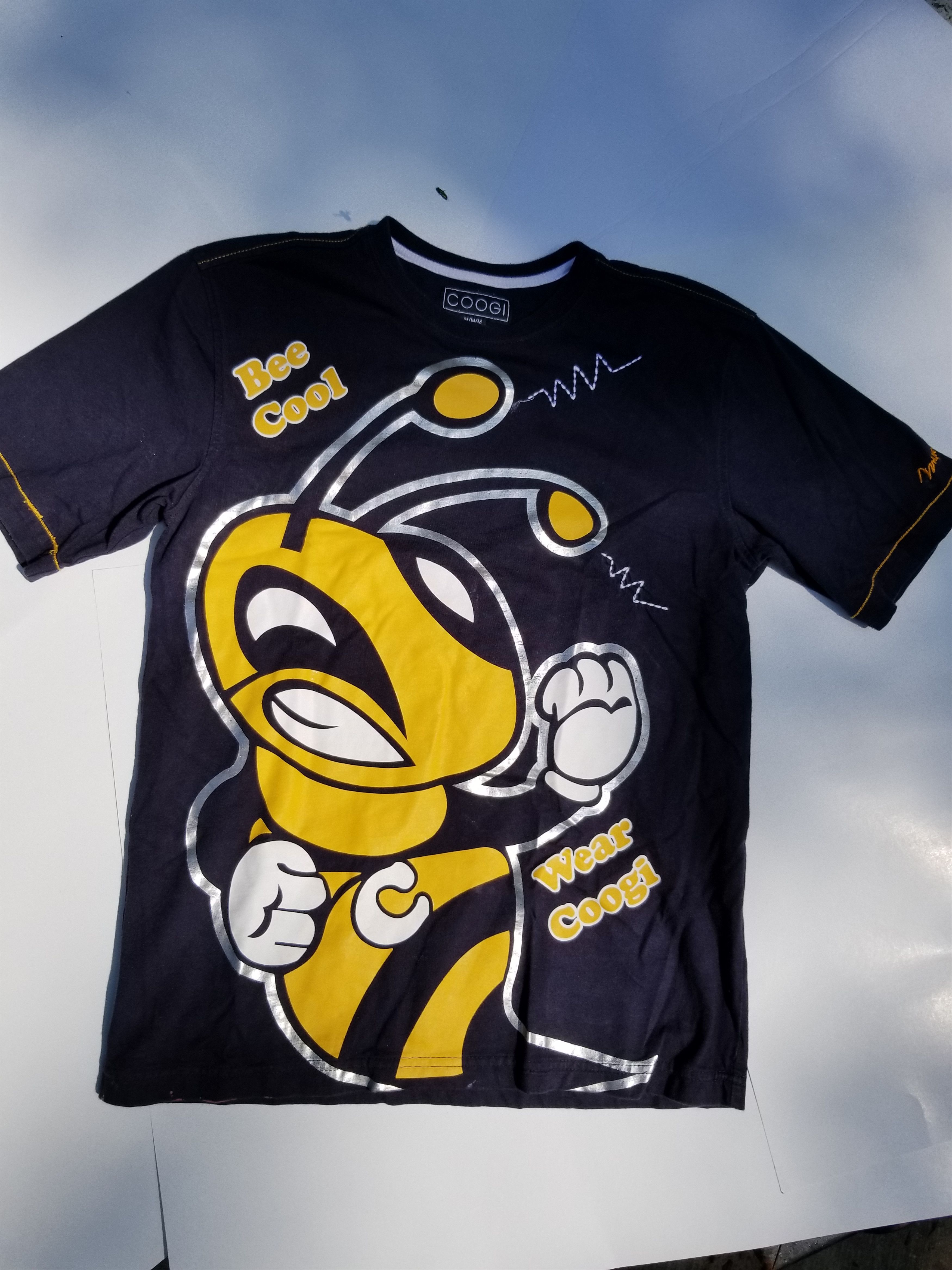 Coogi Coogi bee t shirt " be cool wear coogi " | Grailed