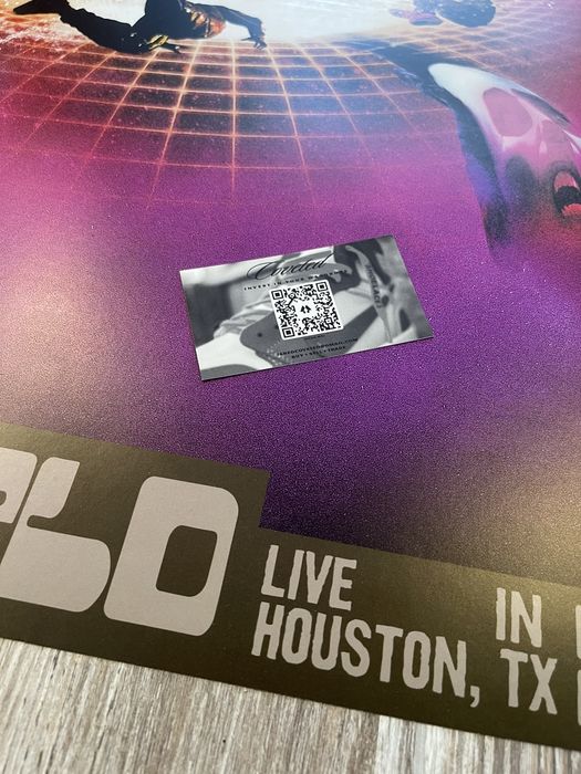 Travis Scott UNRELEASED Travis Scott Astrofest 2021 24” x 36” Poster ...