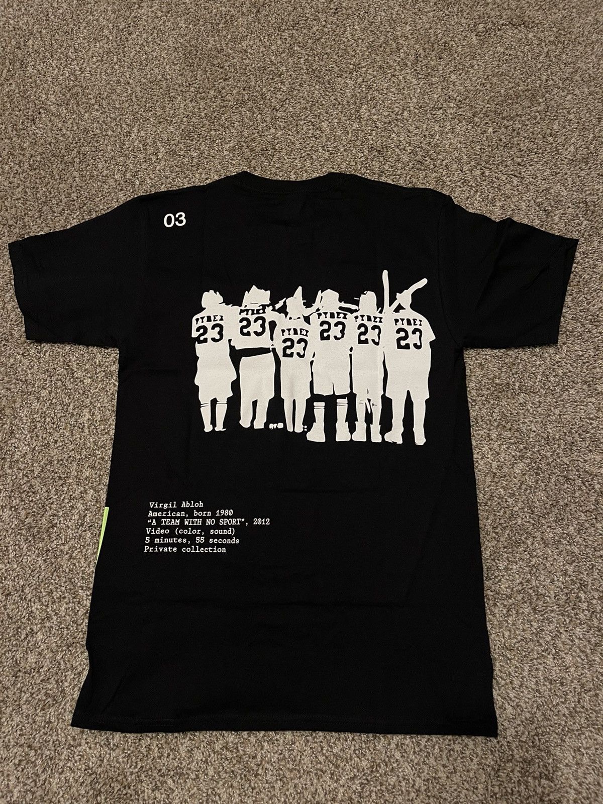 Pyrex Vision Virgil Abloh Pyrex Vision ICA Pink Panther Tee New Small ...