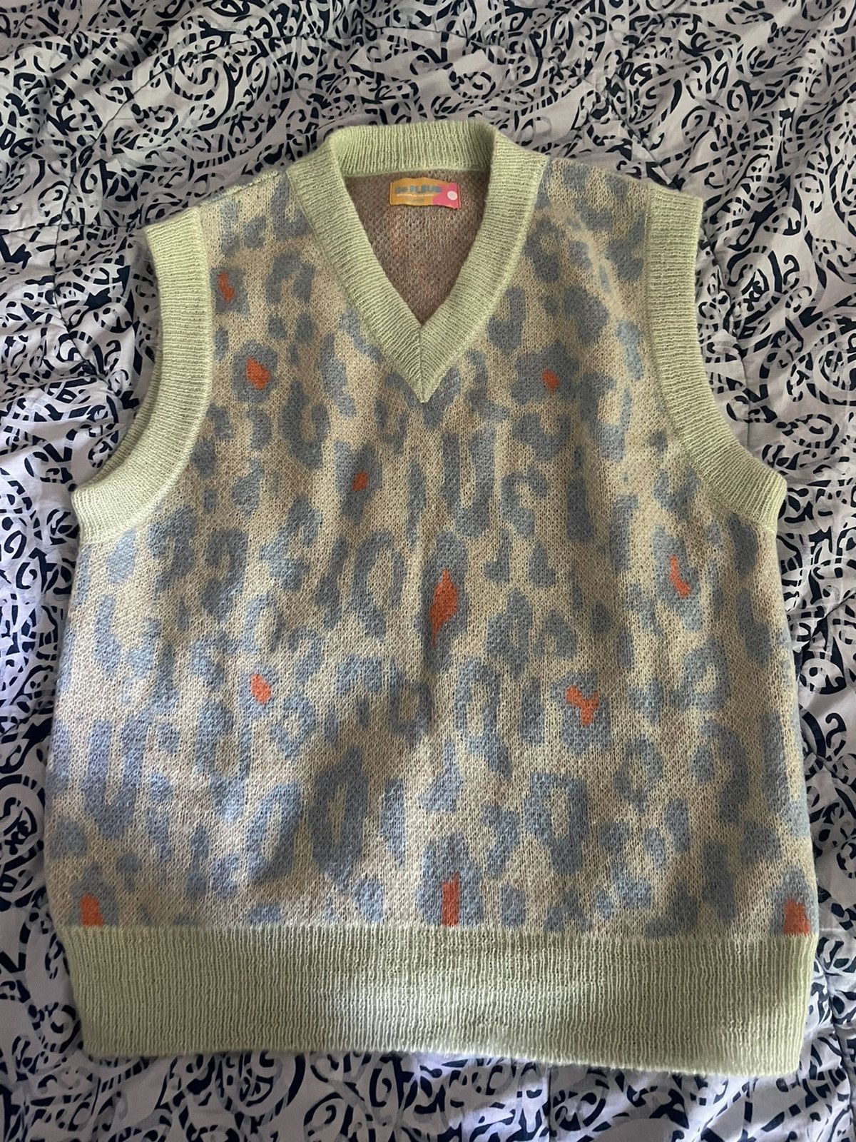Golf le Fleur Golf le fleur leopard sweater vest | Grailed