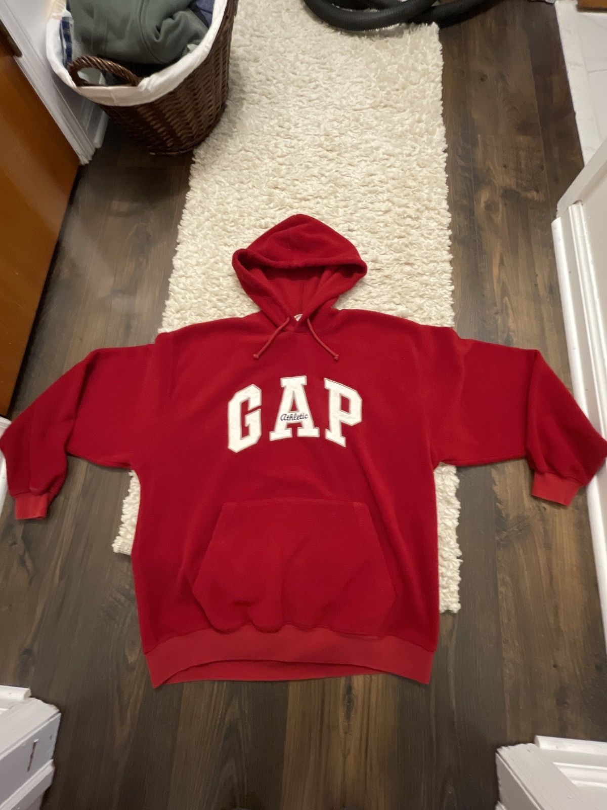 Gap Vintage Gap Athletics Sherpa/Fleece Hoodie | Grailed