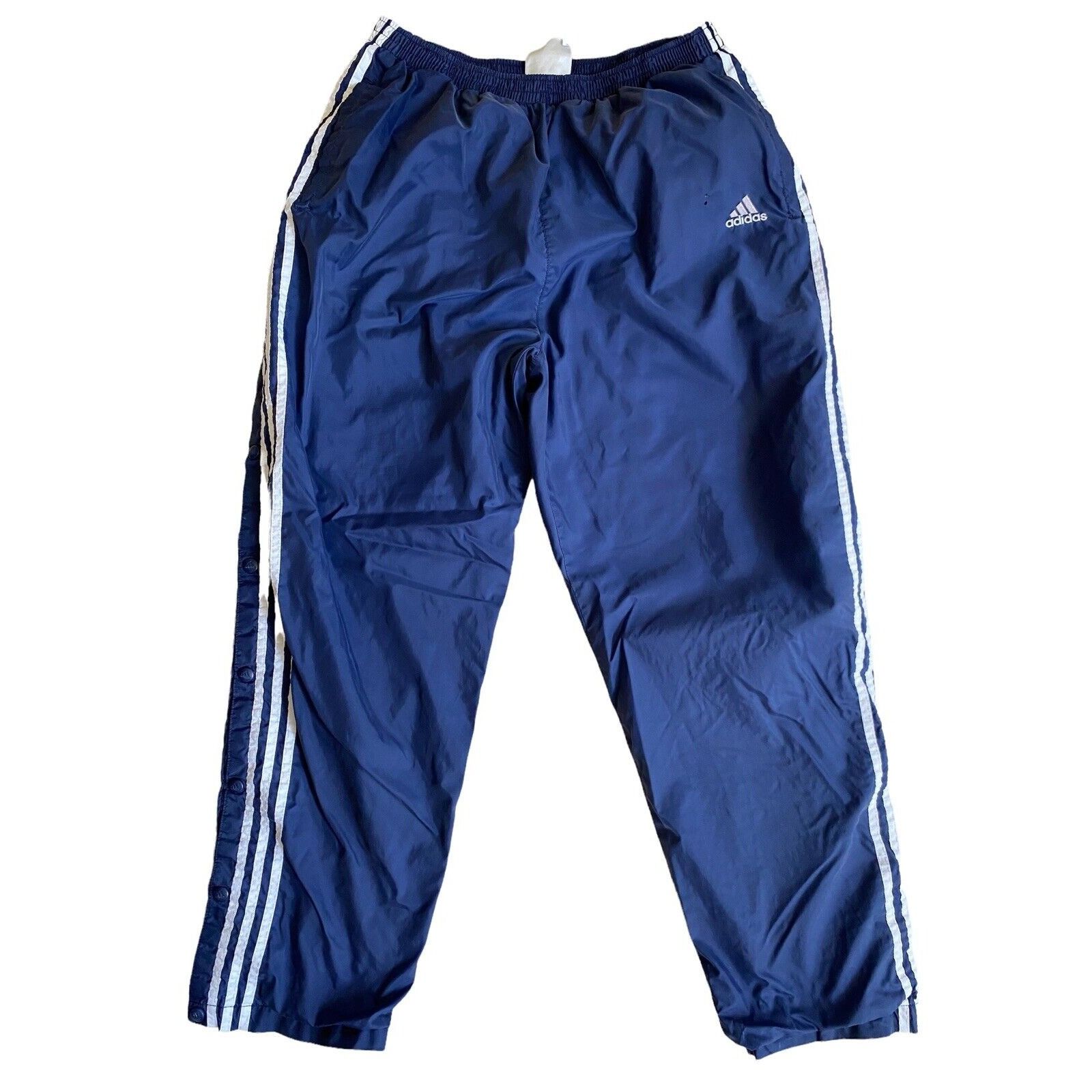 Adidas vintage Adidas Button Side Pants Mens XL Tear Away 90s | Grailed