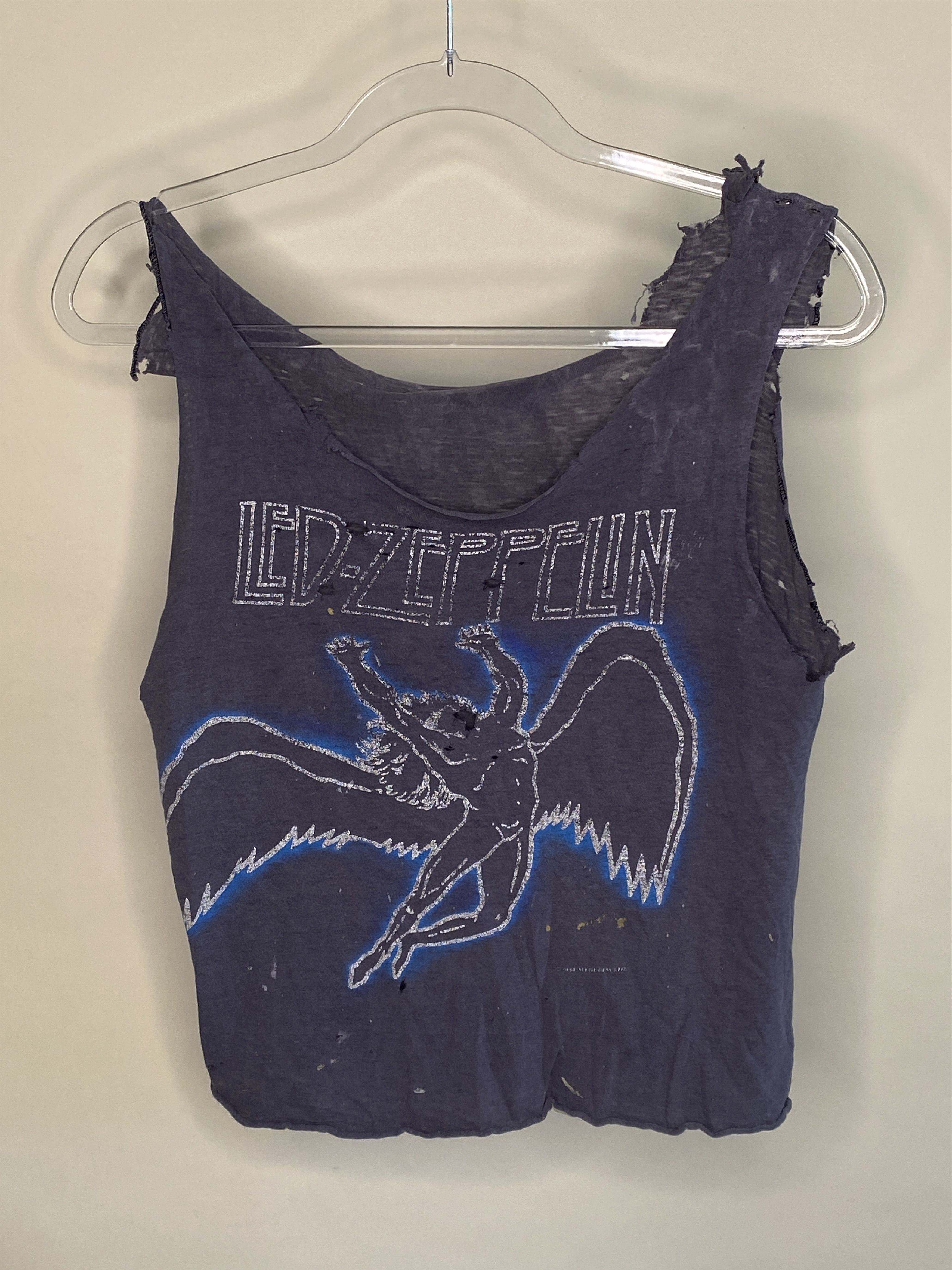Vintage Vintage Led Zeppelin Threadbare Tank | Grailed