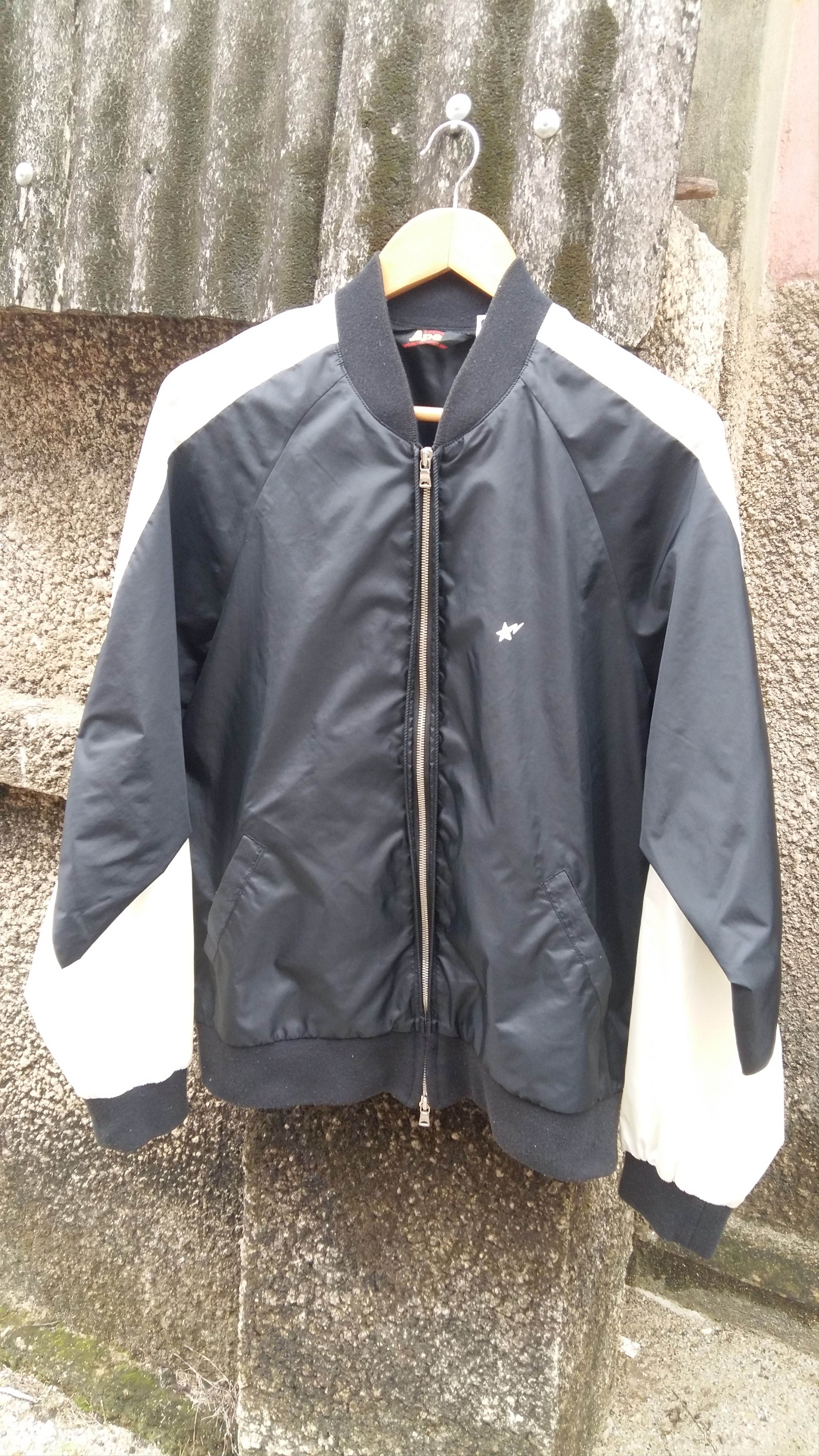 Bape Rare!! Vintage Bapesta Nylon Jacket | Grailed