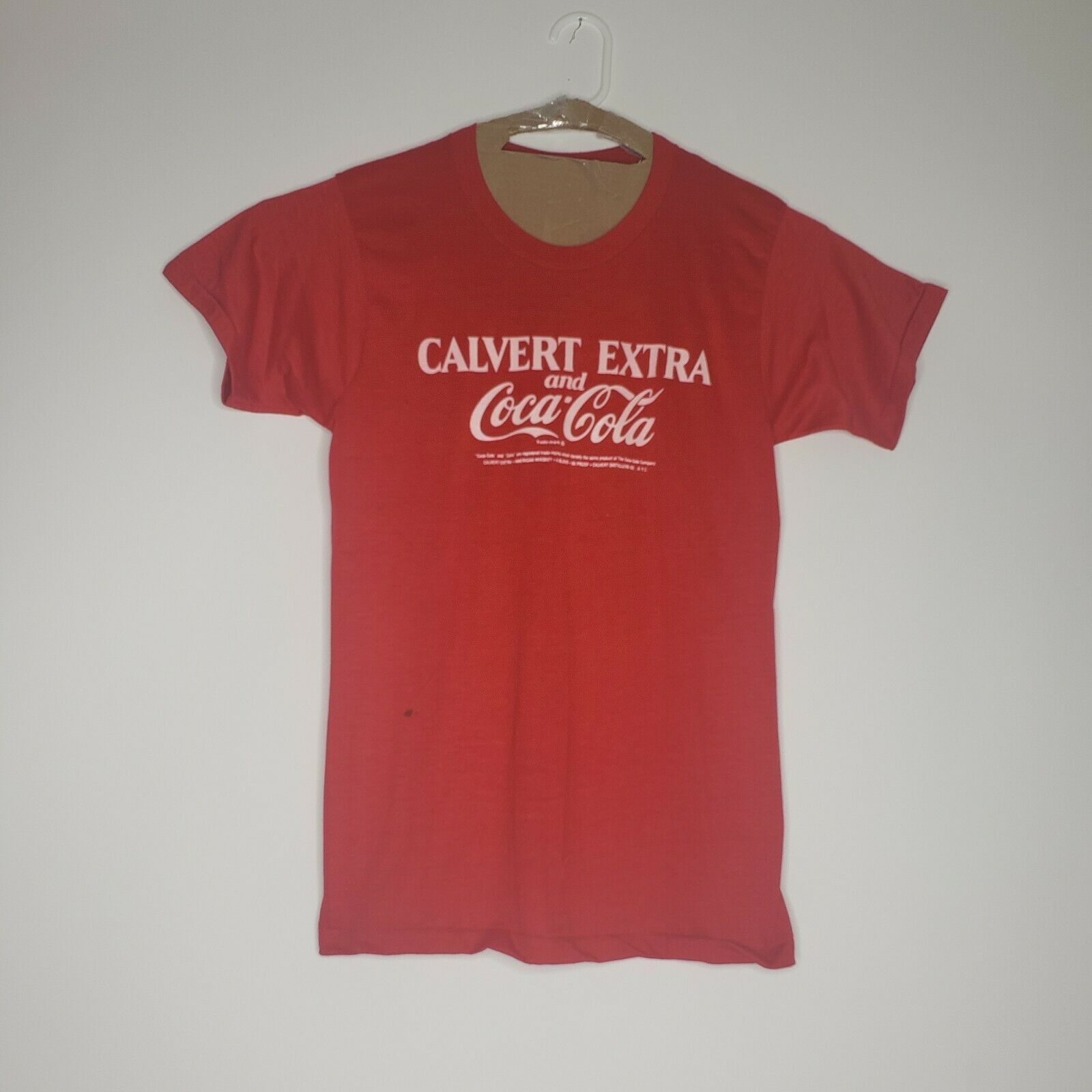 Vintage Vintage Coca Cola Calvert Extra T Shirt 80s Screen Stars Single ...