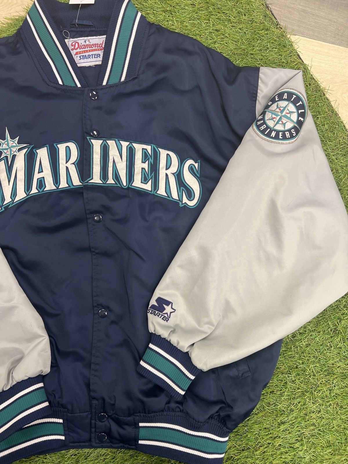 MLB × Vintage Vintage Seattle Mariners Bomber Jacket | Grailed