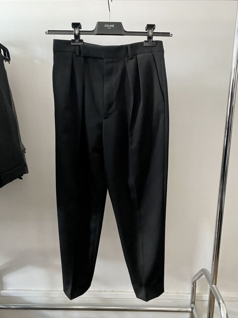 Celine 19SS New Wave 2 pleats Trousers sz 46 | Grailed