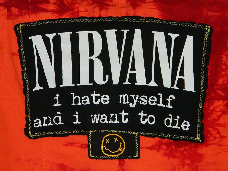 Custom Nirvana custom jacket | Grailed
