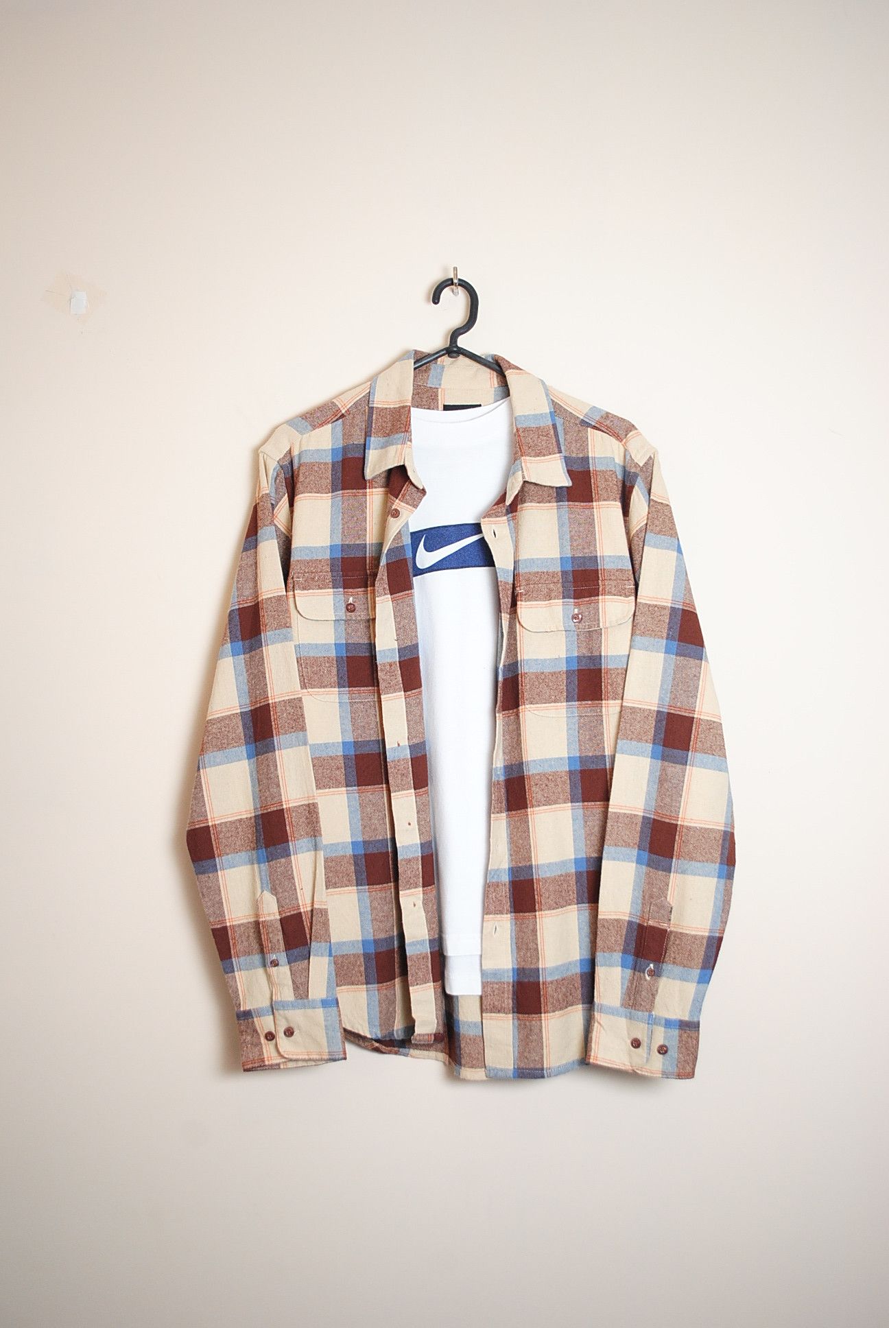 Obey Obey Travis Scott Style Checkered Flannel Shirt Size M | Grailed