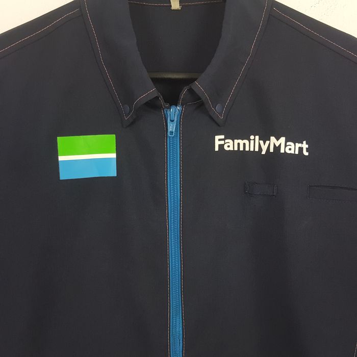 Vintage FamilyMart Japanese Workers Uniform Jacket | Grailed