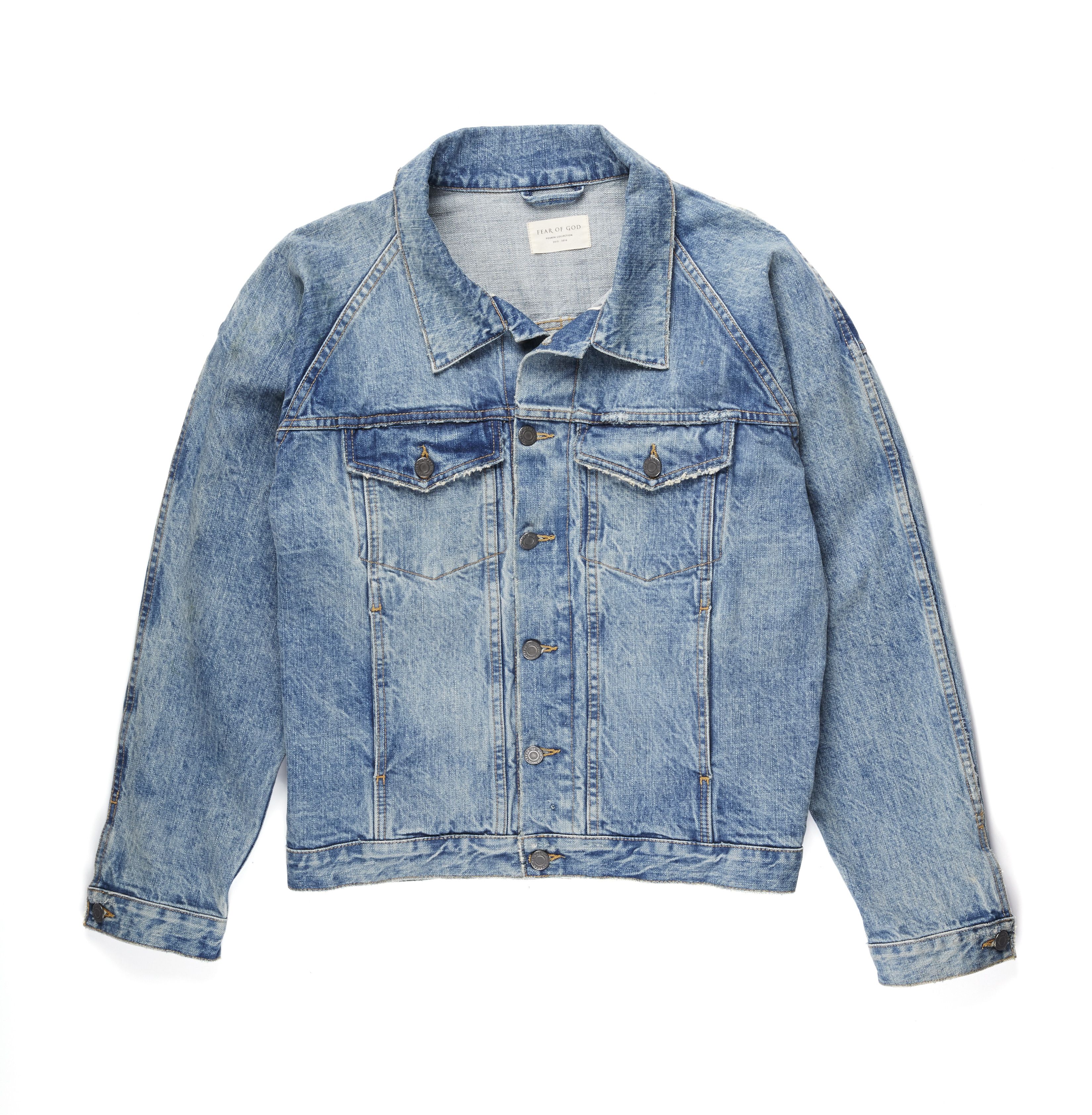 Fear of God Fourth Collection Denim Jacket | Grailed