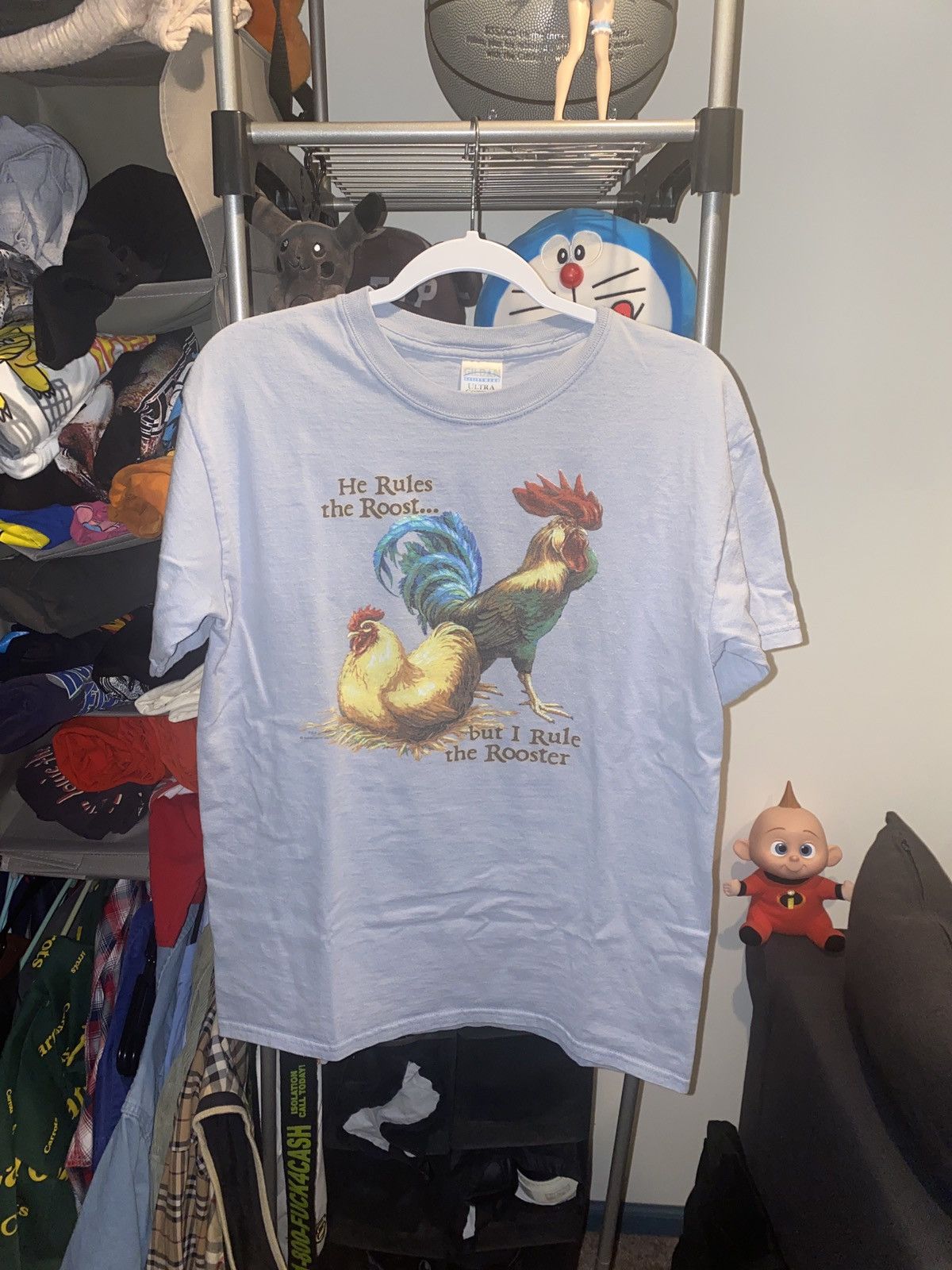 Vintage Vintage 1999 “Hen & Rooster” Tee | Grailed
