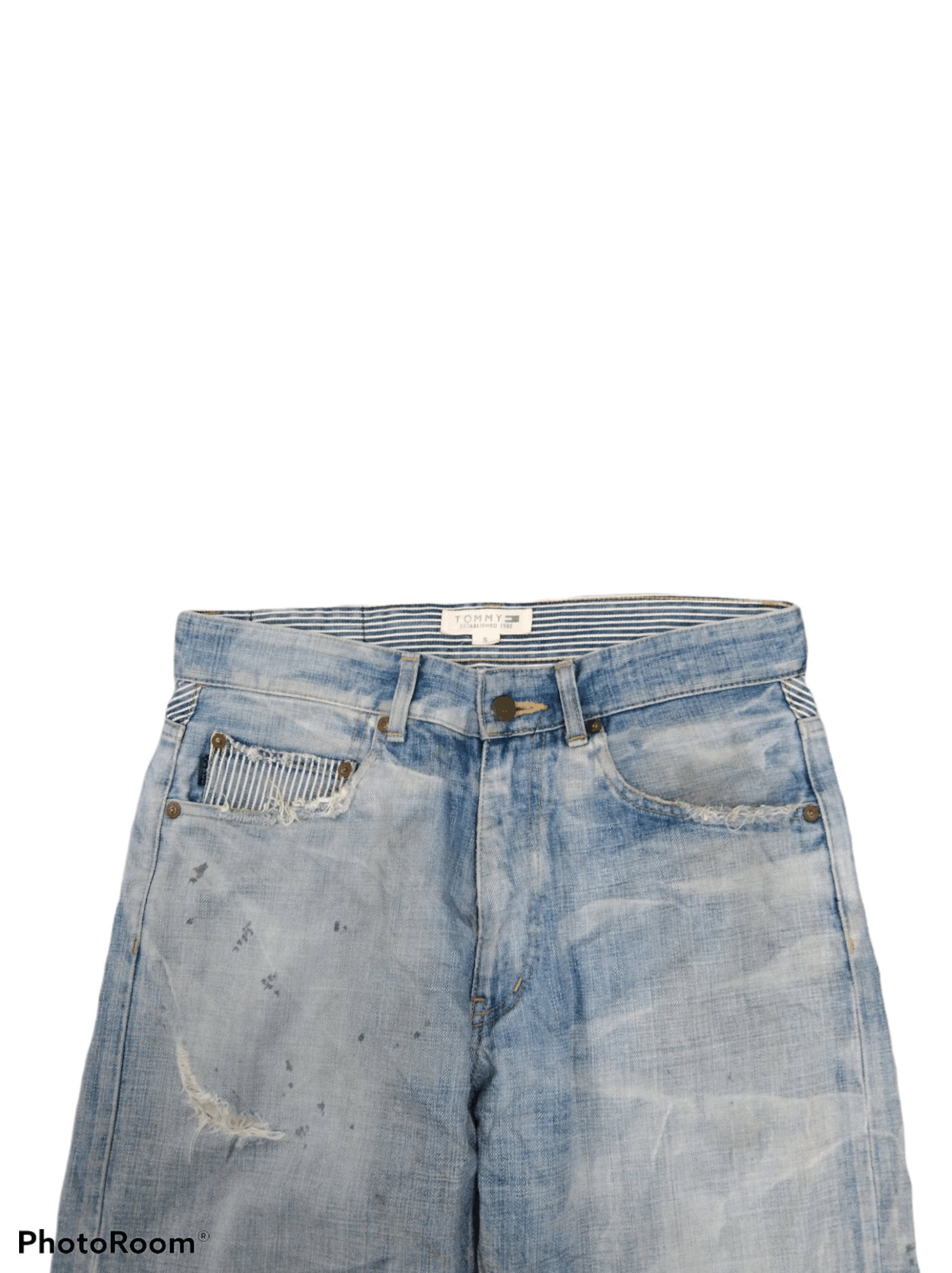 DiSTRESSED TOMMY MADE IN JAPAN DENIM PANTS Denim