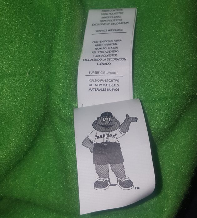 MLB Boston Red Sox Mascot Wally the Green Monster Plush Hat Cap | Grailed