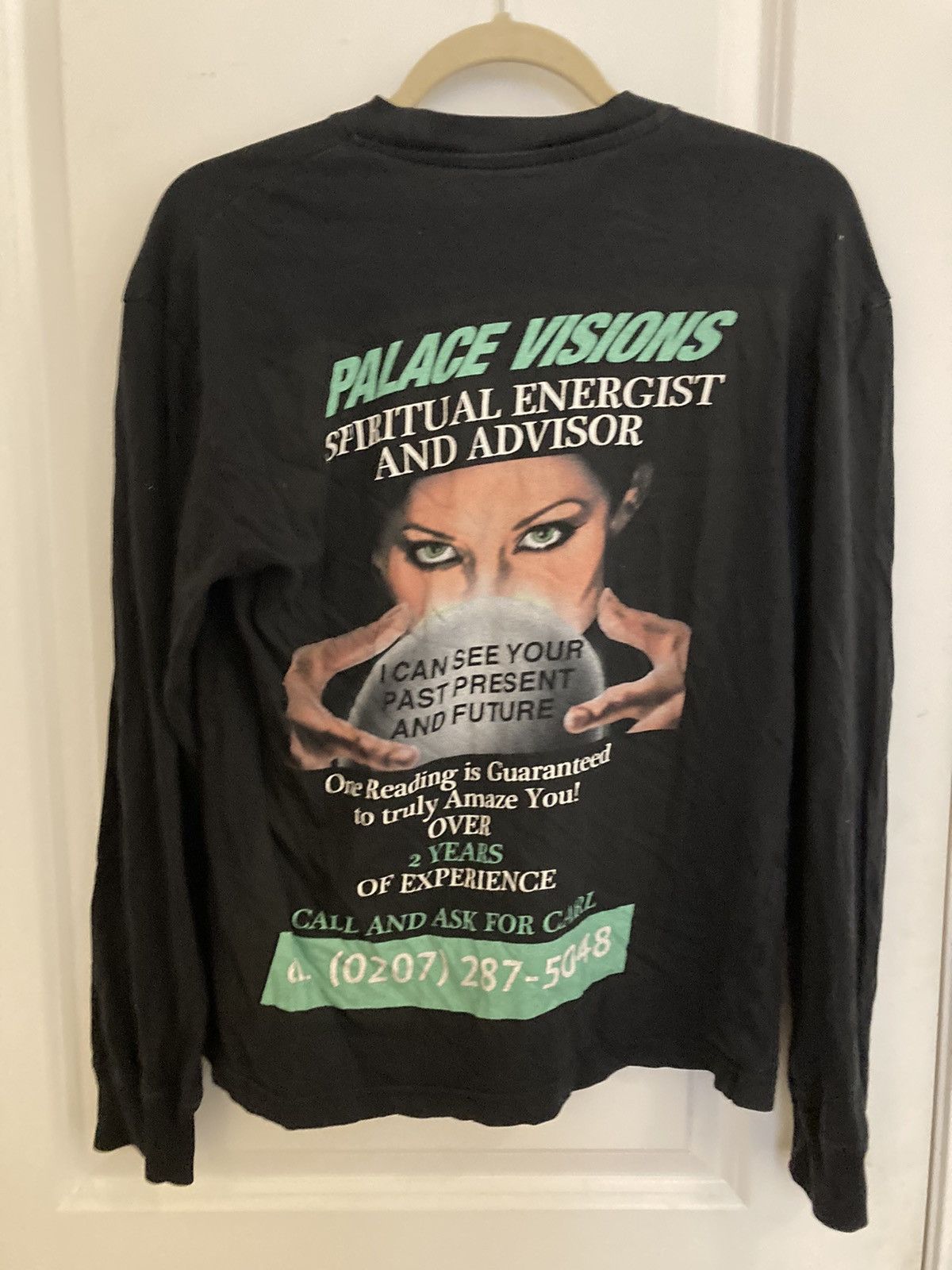 Palace Palace Visions Long Sleeve Graphic Tee as seen on Kanye | Grailed