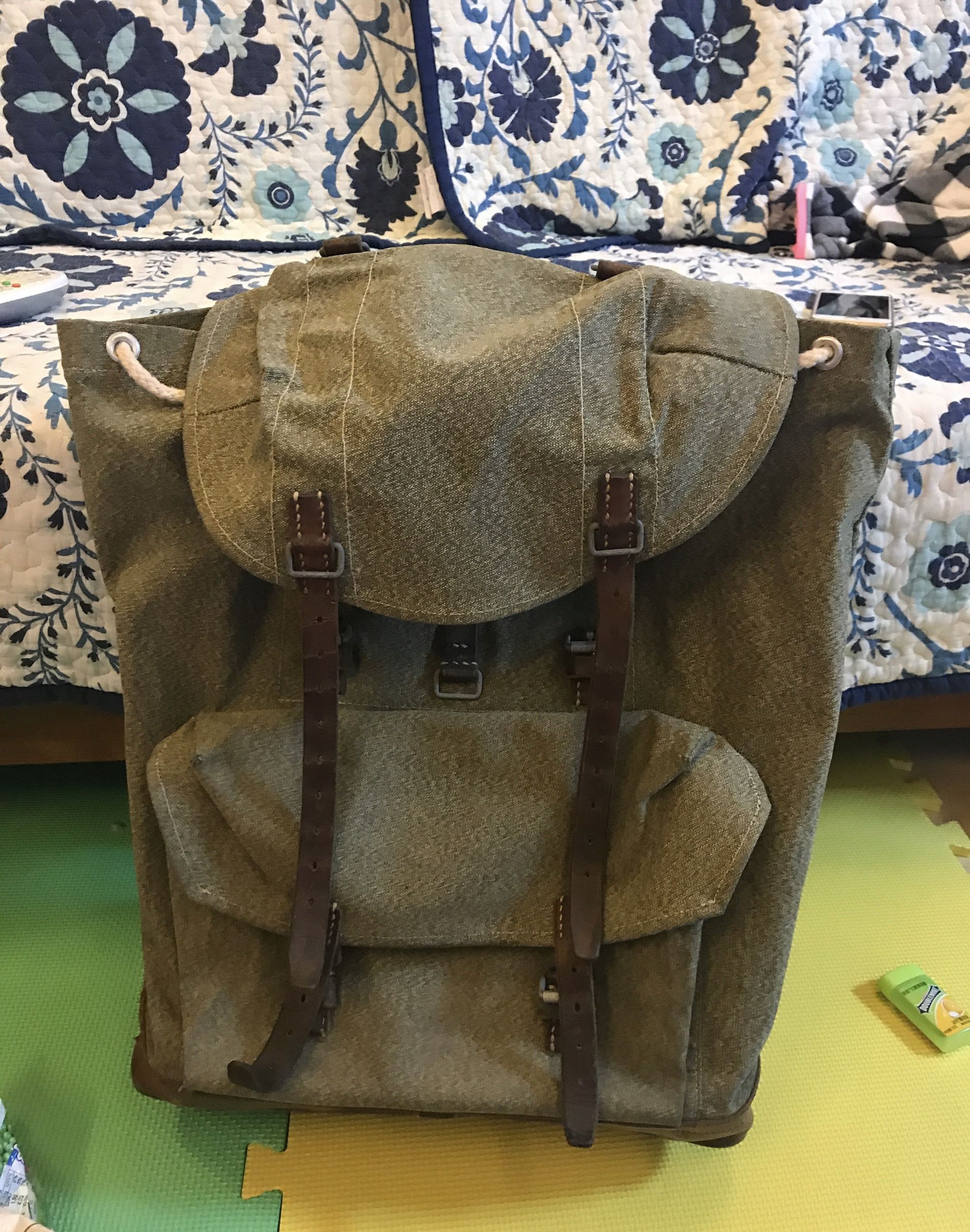 Swiss Army Rucksack Swiss Army Military Backpack Rucksack 1956 Salt ...