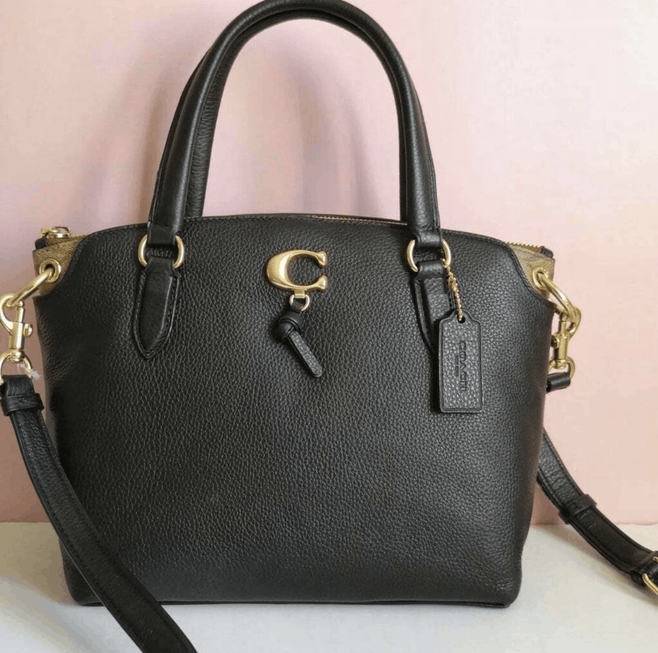 Coach Remi Satchel With Signature Canvas Detail | Grailed