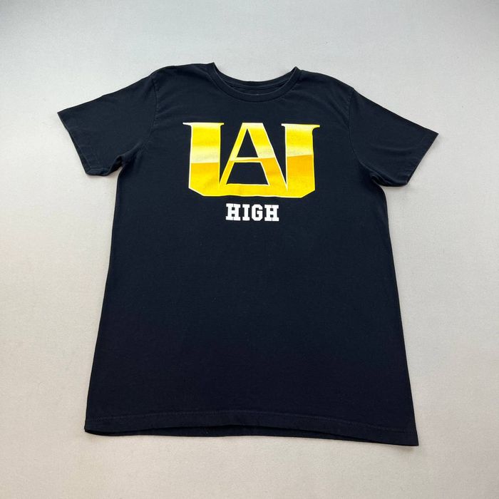 Vintage My Hero Academia T-Shirt Black UA High School Manga Anime | Grailed