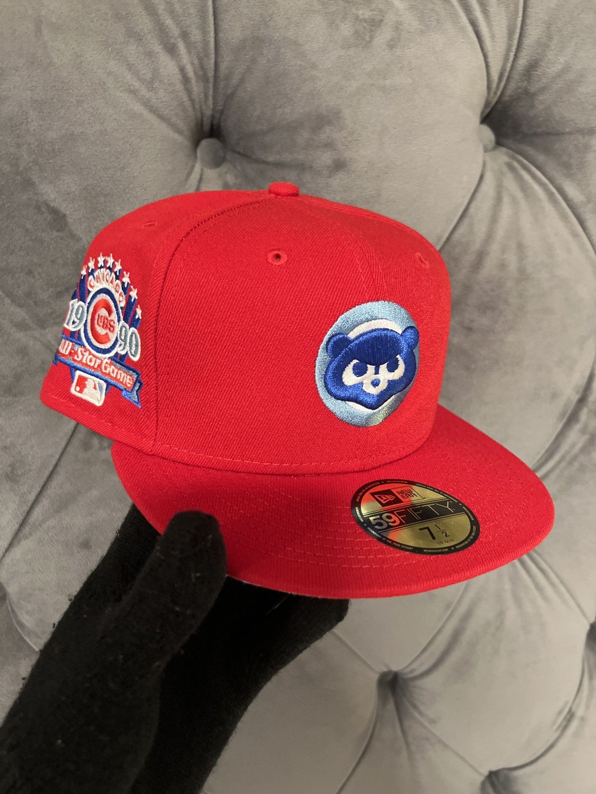 New Era Chicago Cubs red glacier blue edition | Grailed
