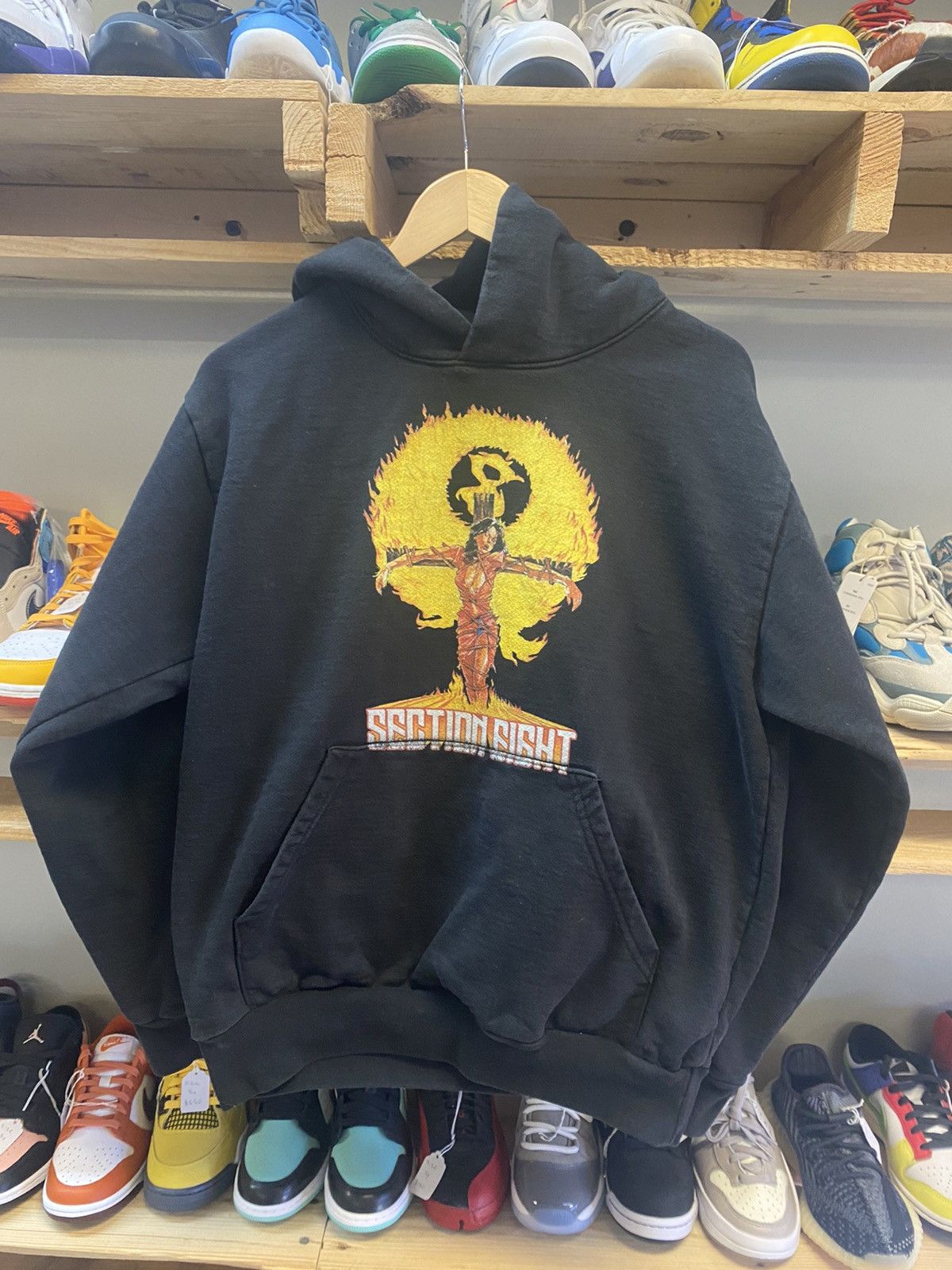 Section 8 Section 8 Crucifixion Hoodie | Grailed