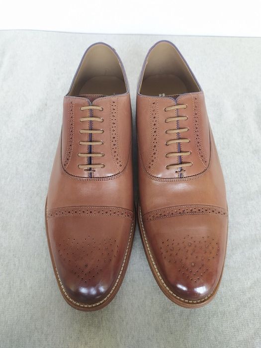 Paul Smith Paul Smith Tan Leather 'Philip' Shoes $350 | Grailed