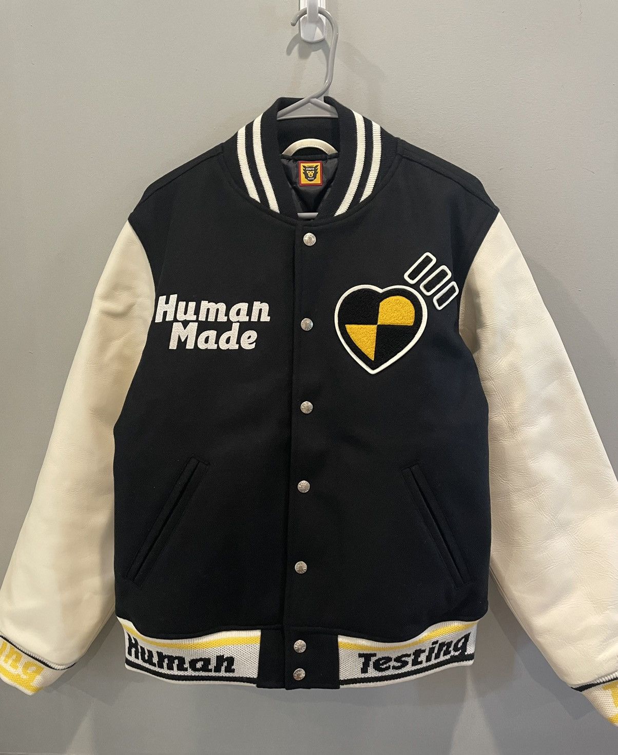 Asap Rocky × Human Made Human Made x Asap Rocky Human Testing Varsity ...