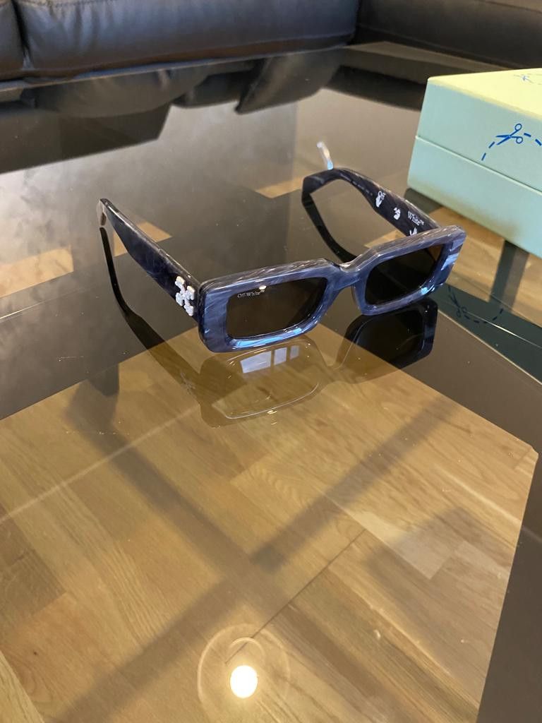 Off-White OFF WHITE RECTANGULAR FRAME GLASSES | Grailed