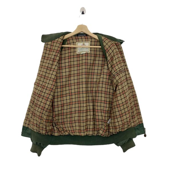 Vintage Vtg GRAHAM HILL Harrington Jacket Puffer Trench | Grailed