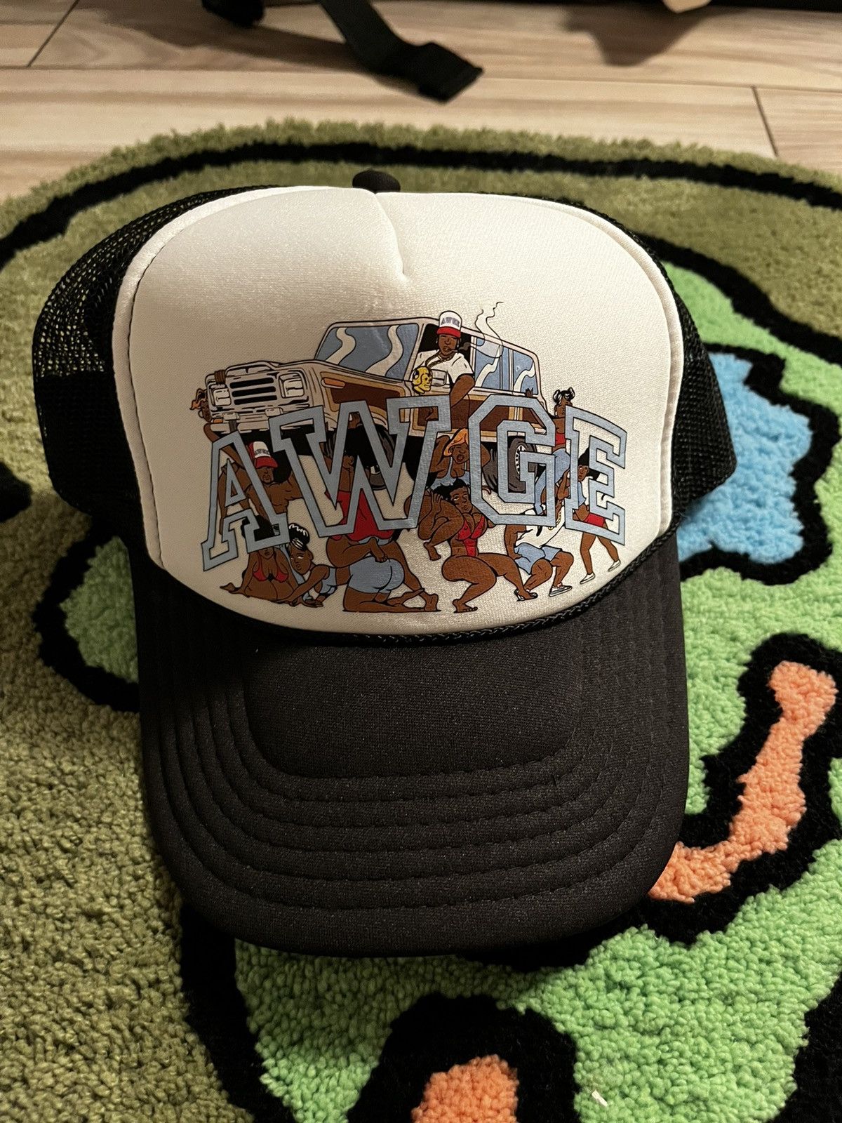 AWGE AWGE testing trucker hat | Grailed